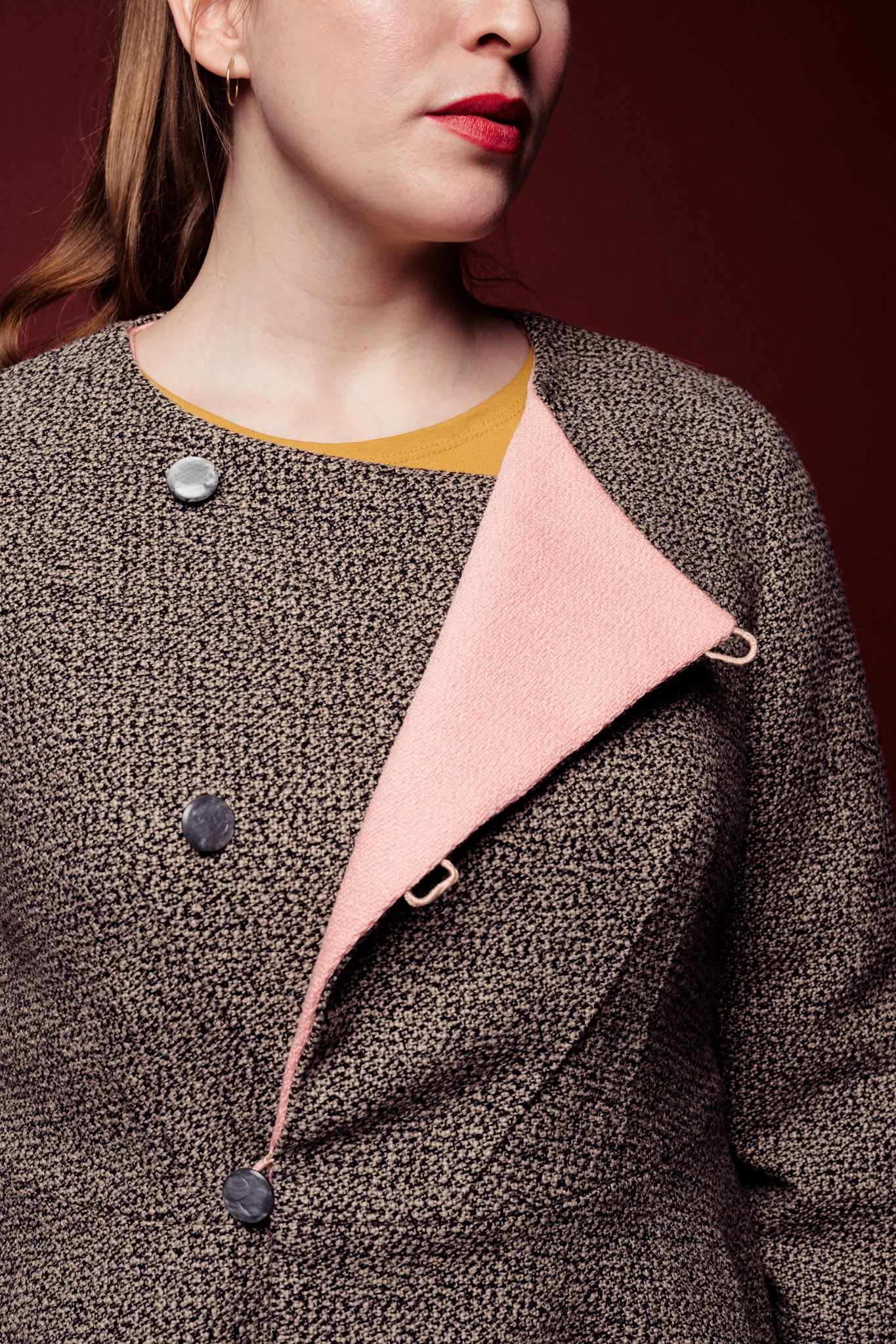 Ingvild - Reversible Coat sewing pattern, pdf – MELILOT